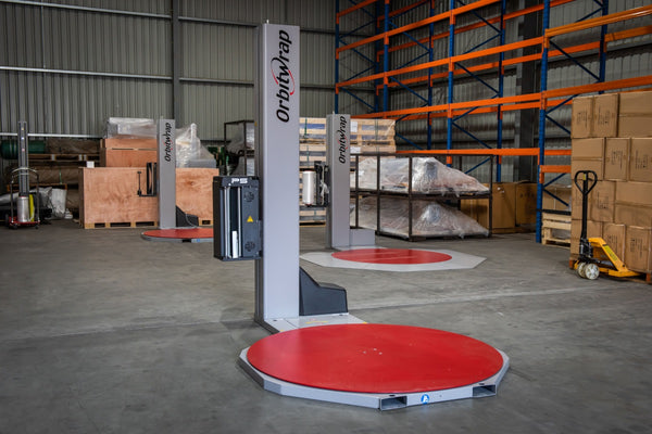 Advanced Powered Pre Stretch Wrap Machine Orbitwrap OR5000