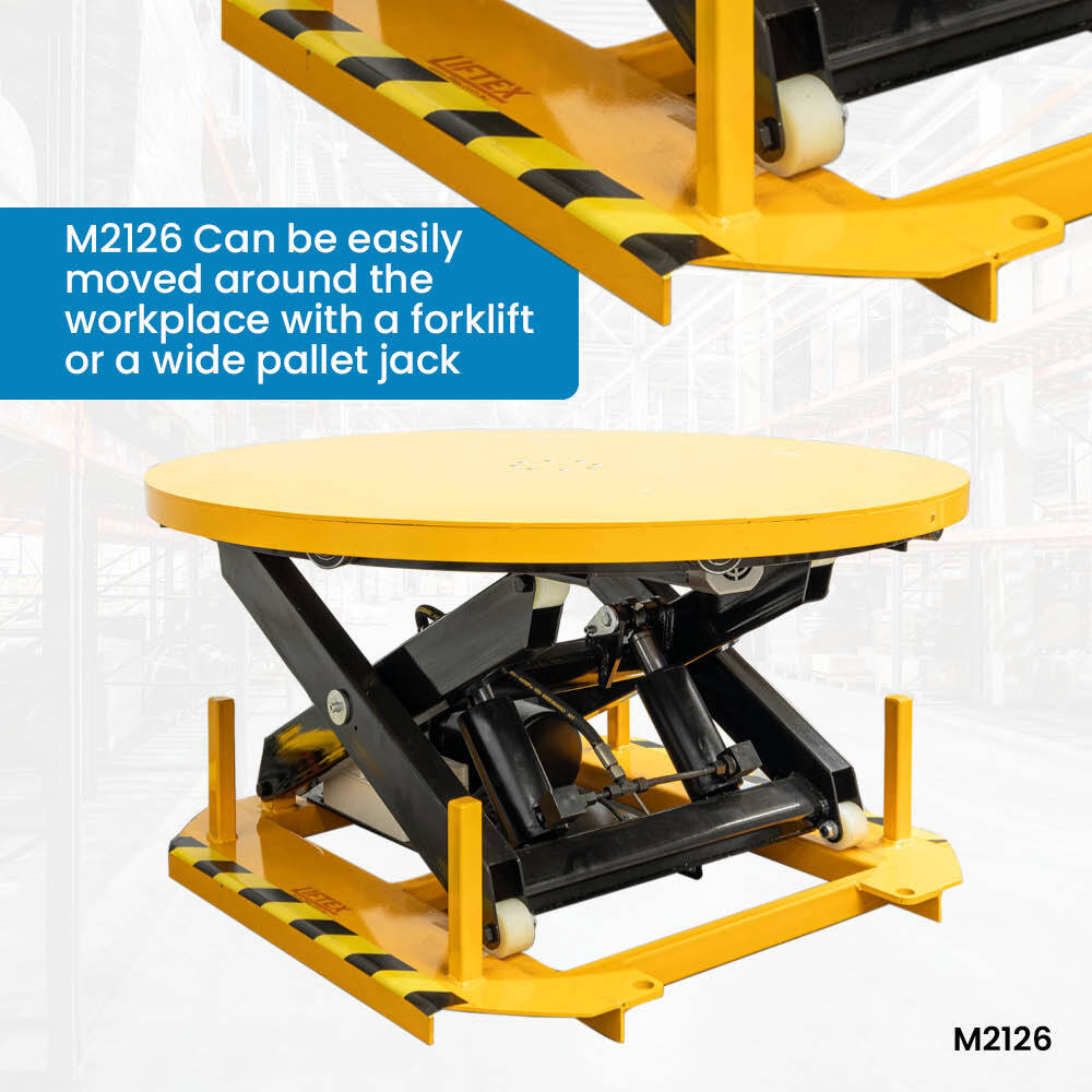 Powered Rotatable Electric Lift Table