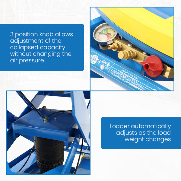 Automatic Pneumatic Rotating Pallet Positioner
