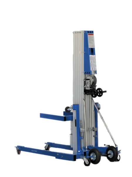 300Kg Heavy Duty Aluminium Manual and Electric Duct Lifter