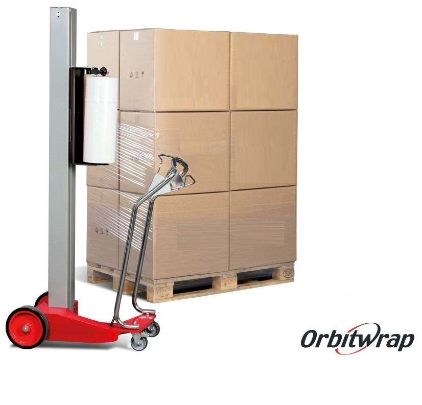 Manual Mobile Stretch Wrapping Machine Orbitwrap | Qualityjack