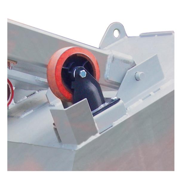 1500kg Capacity Rollover Waste Bin